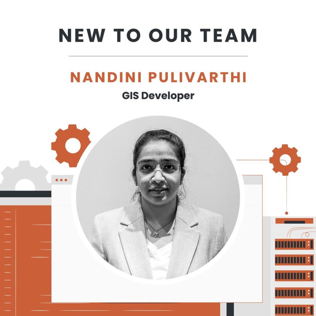 Nandini Pulivarthi Joins DEVNET's GIS division as a Developer/Analyst. - DEVNET